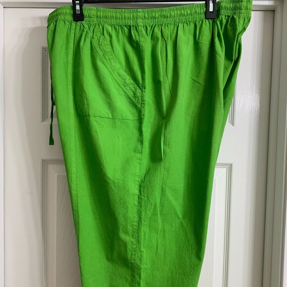 IB Diffusion | Pants & Jumpsuits | Ib Diffusion Womens Lime Green Capri ...